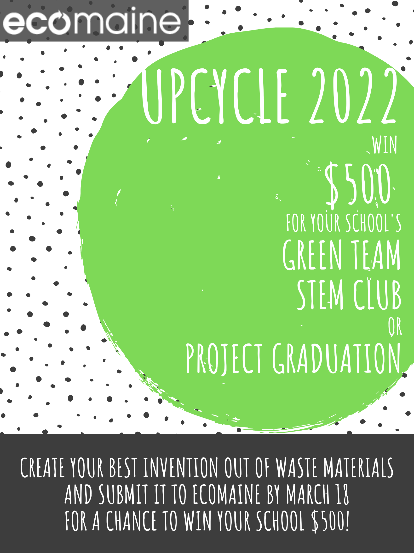 ecomaine’s 2022 Upcycle Challenge! - ecomaine